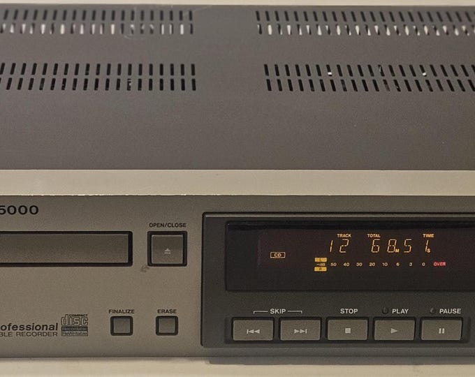 TASCAM CD-RW5000 Professional Rewritable Recorder CD-R - Etsy