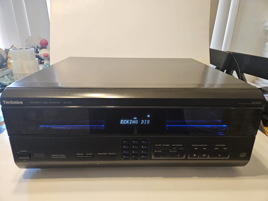 Technics SL-MC7 100 1 CD Changer - Etsy