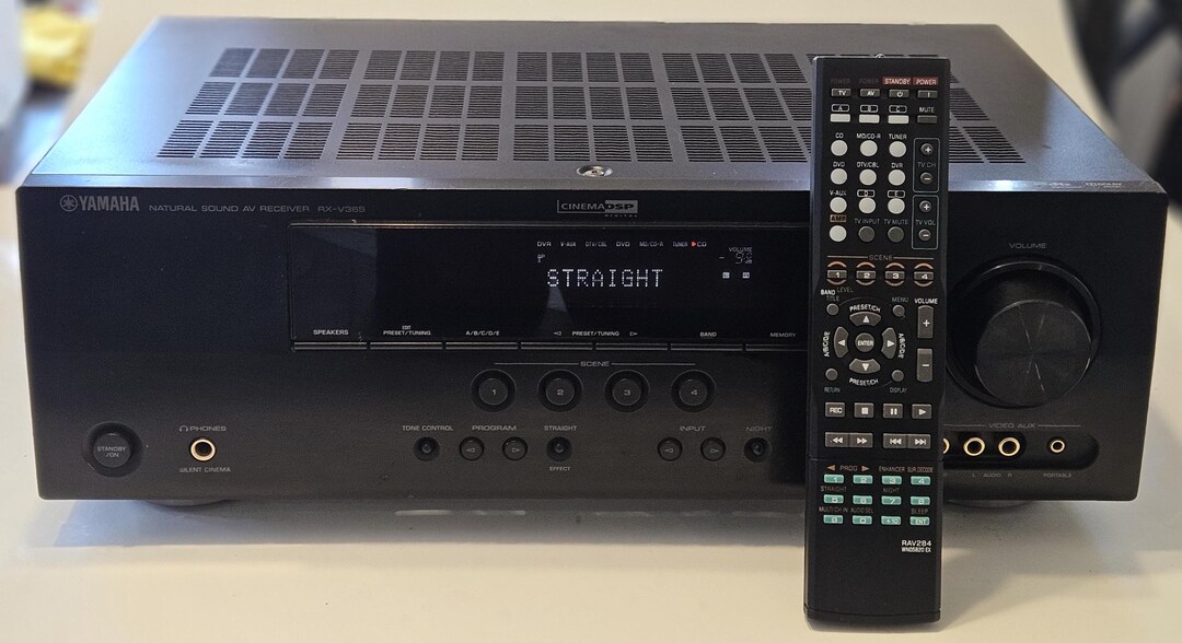Yamaha RX V365 5.1 Channel 500 Watt Receiver - Etsy