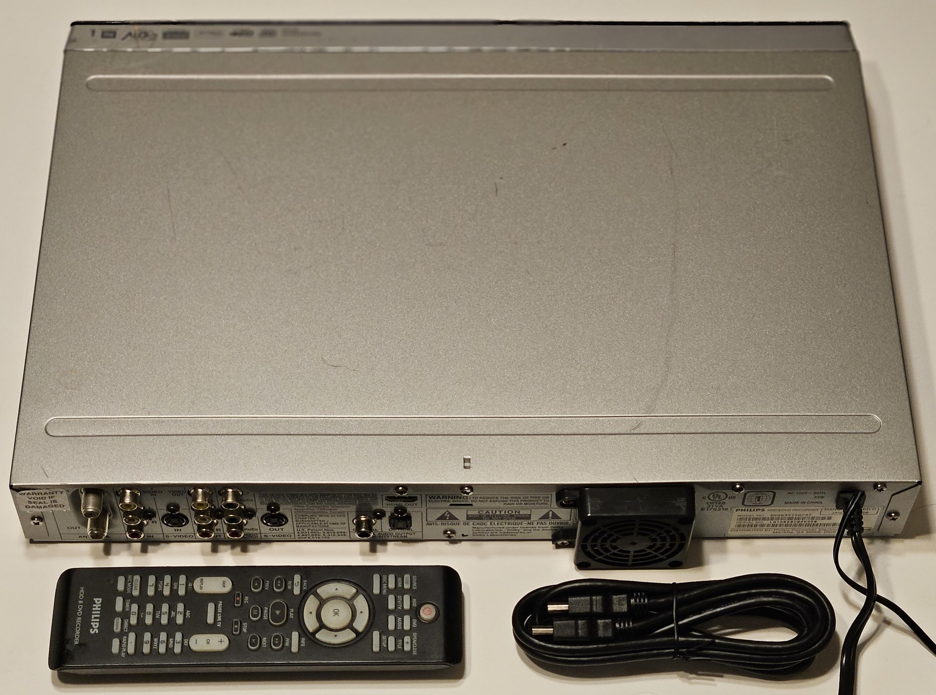 Philips Dvdr3575h Hard Drive DVD Recorder - Etsy