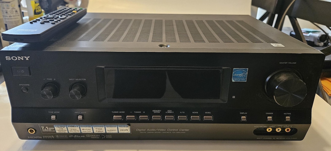 Sony STR DH800 7.1 Channel 110 Watt Receiver - Etsy