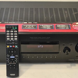 Sony STR-DG510 - AV Receiver - 5.1 Channel - HDMI - Etsy