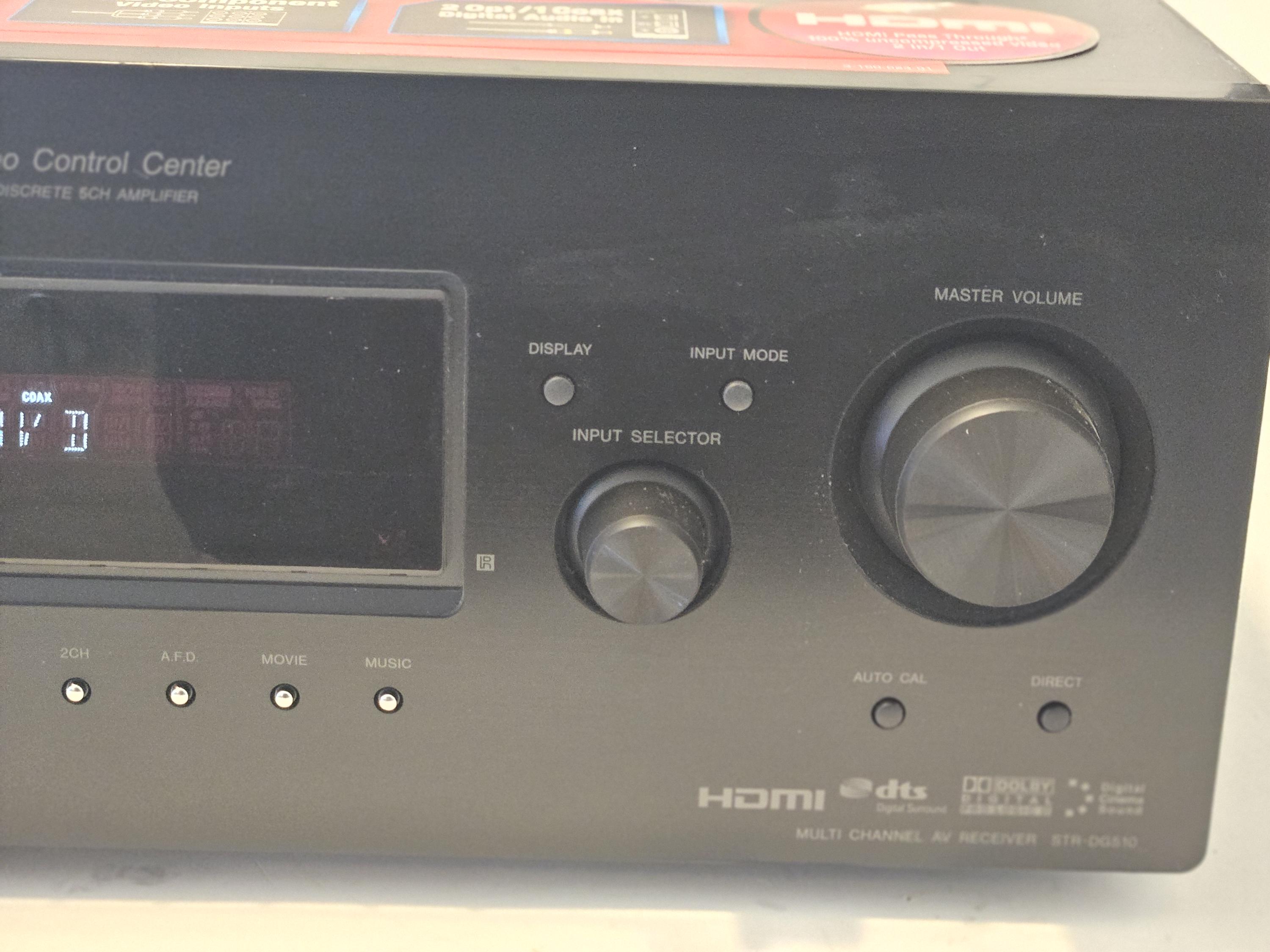 Sony STR-DG510 - AV Receiver - 5.1 Channel - HDMI - Etsy