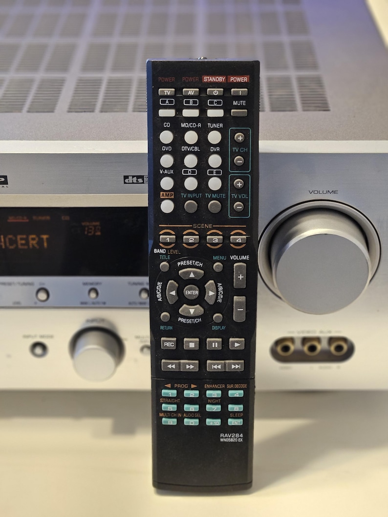 Yamaha HTR-5750 Receiver Hifi 6.1 Channel Home Surround Sound W/remote ...