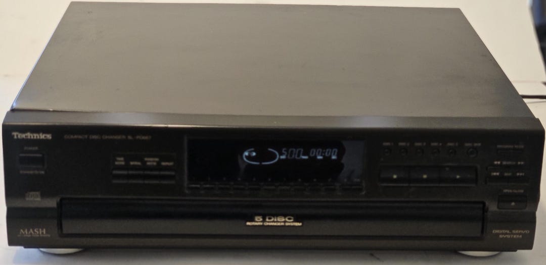 Technics SL-PD667 5-disc Carousel CD Changer - Etsy