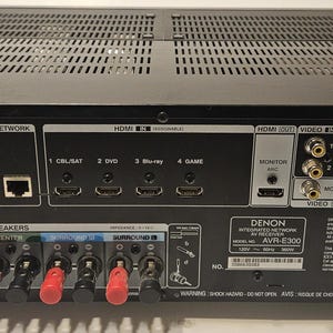 Denon AVR-E300 5.1 Channel Network Home Theater Receiver - Etsy