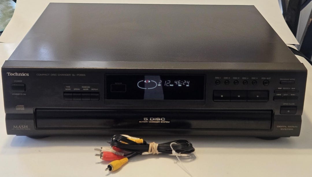 Technics SL-PD665 5-disc Carousel CD Changer - Etsy