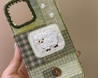 Cloth Phone Case DIY Sewing Kit 005 Handmade Fabric Phone Cover With ...