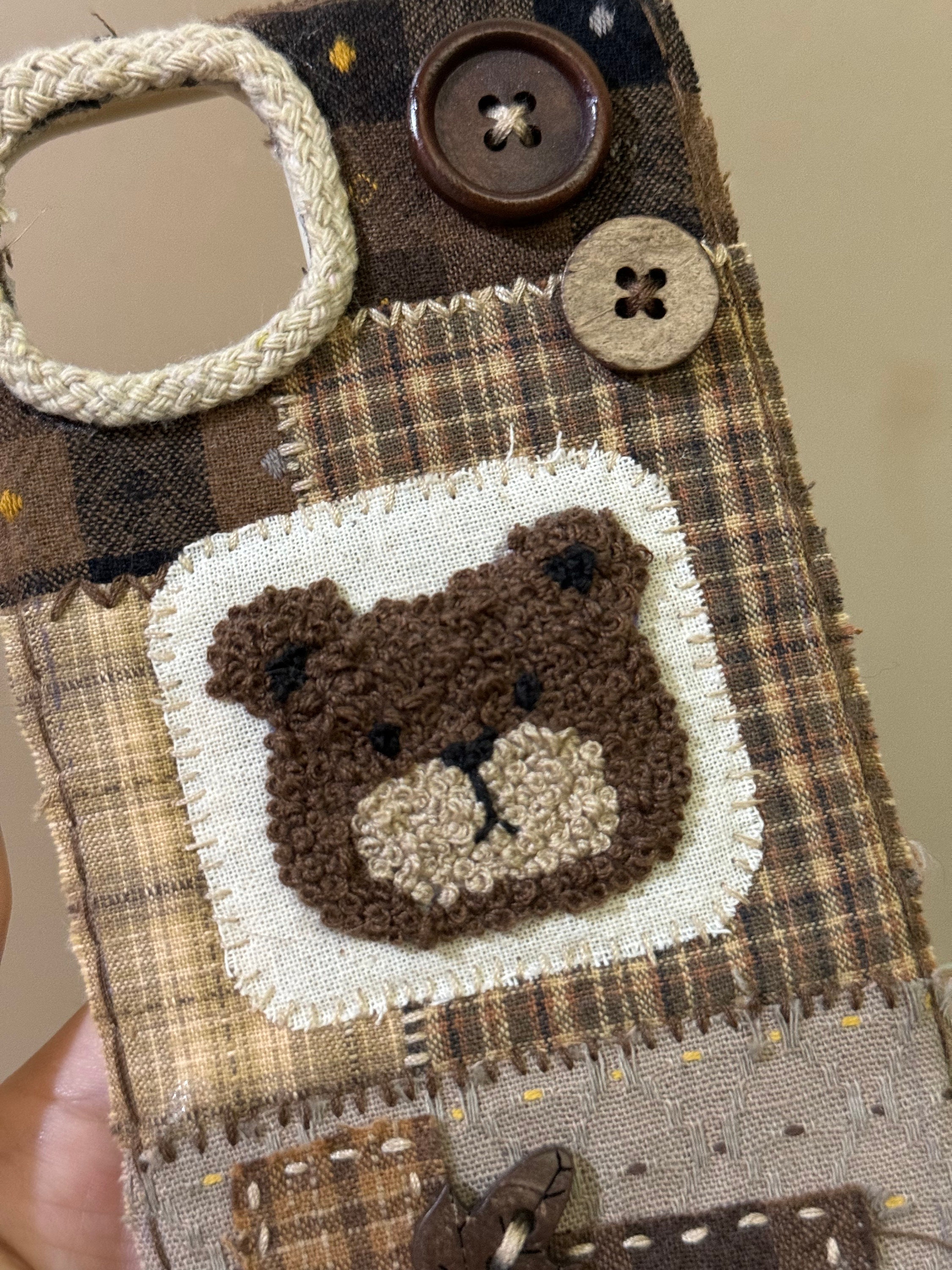 Cloth Phone Case DIY Sewing Kit 002 Handmade Fabric Phone Cover With ...