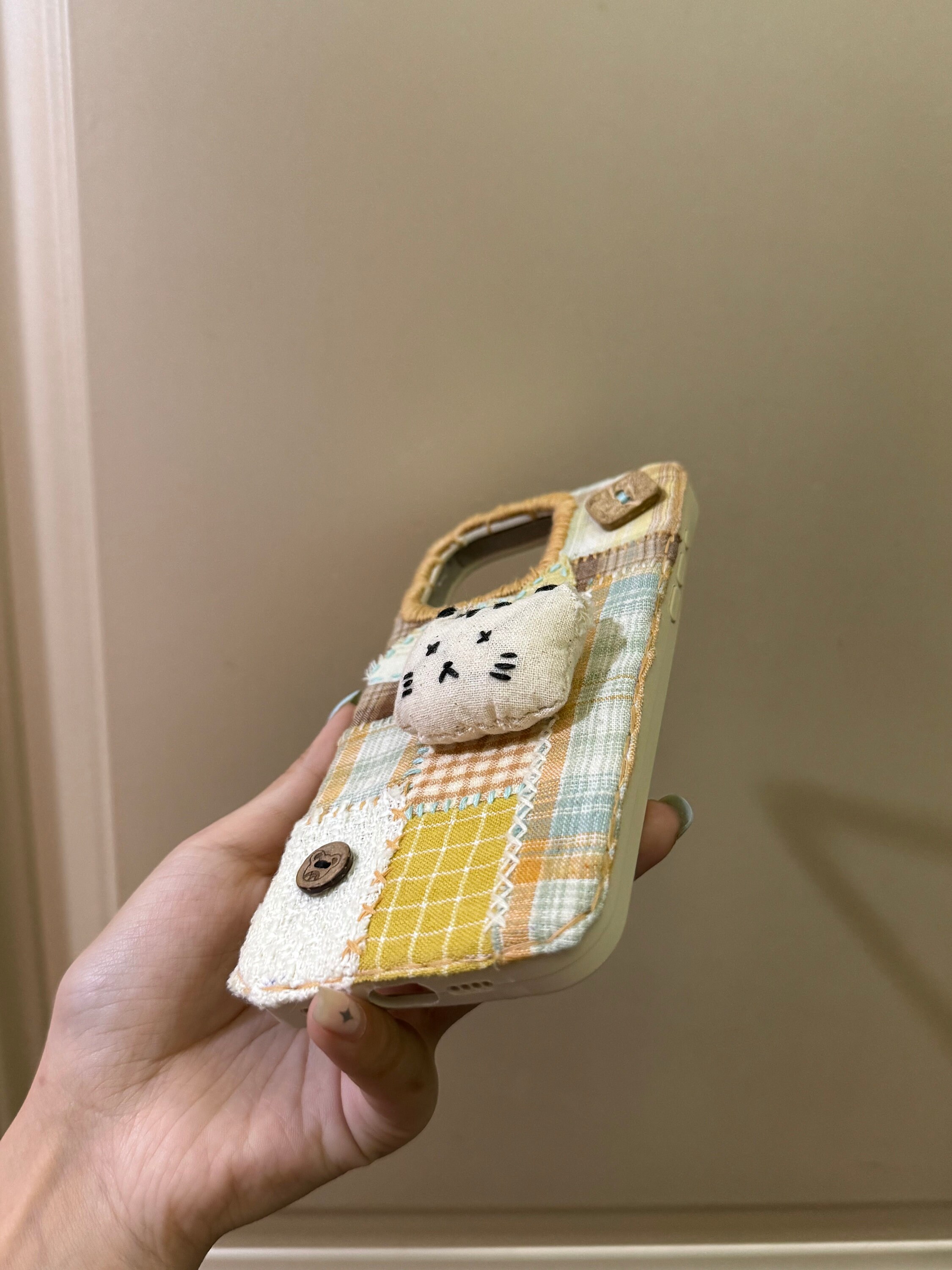 Cloth Phone Case DIY Sewing Kit 005 Handmade Fabric Phone Cover With ...