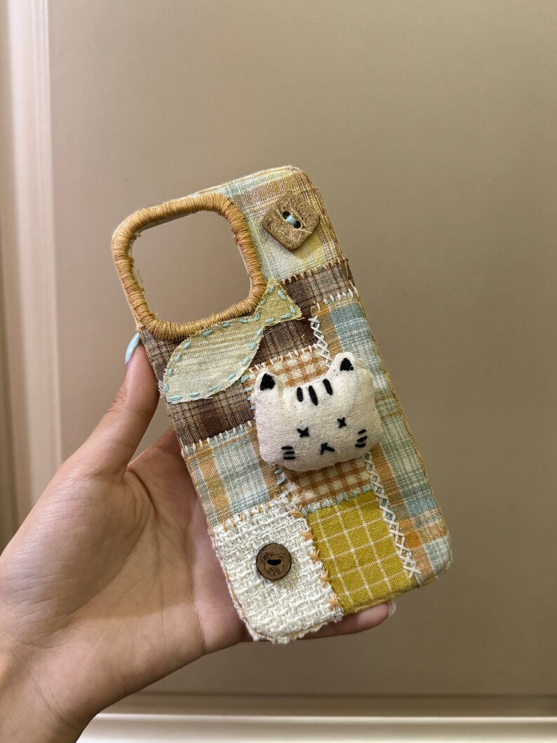 Cloth Phone Case DIY Sewing Kit 005 Handmade Fabric Phone Cover With ...