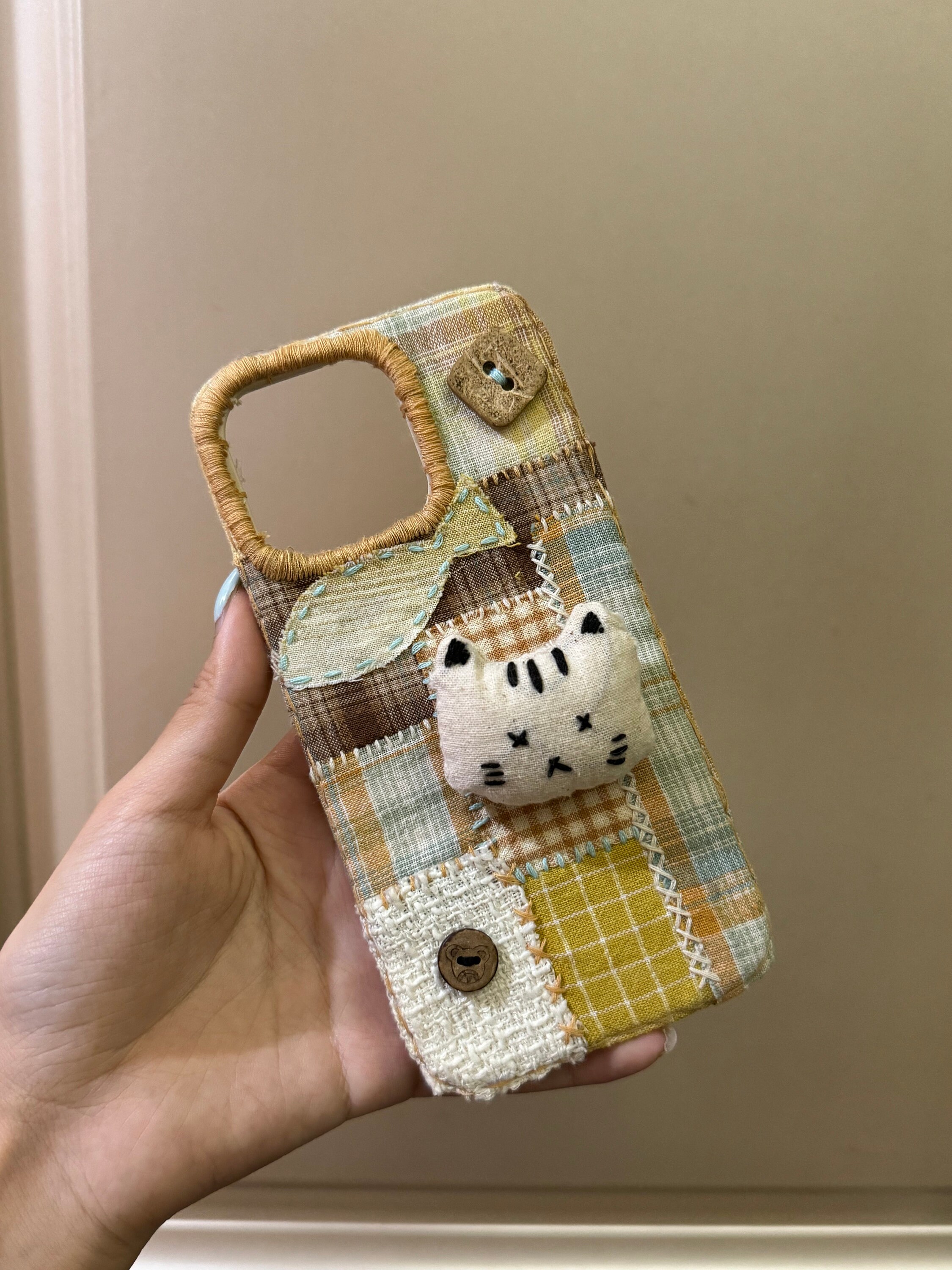 Cloth Phone Case DIY Sewing Kit 005 Handmade Fabric Phone Cover With ...
