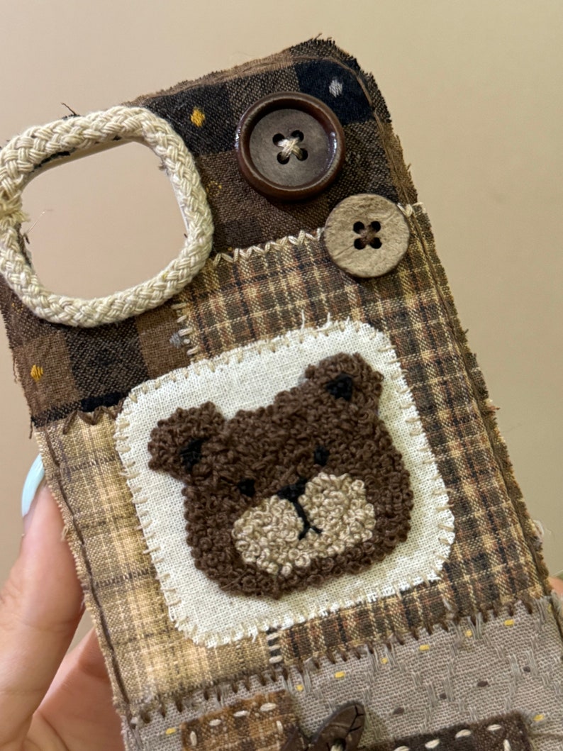 Cloth Phone Case DIY Sewing Kit 002 Handmade Fabric Phone Cover With ...