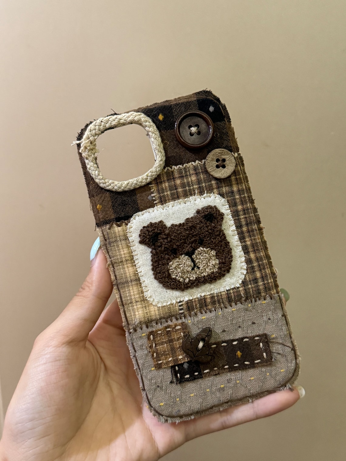 Cloth Phone Case DIY Sewing Kit 002 Handmade Fabric Phone Cover With ...