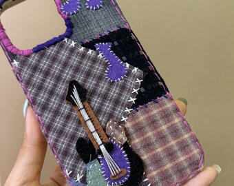 Cloth Phone Case DIY Sewing Kit 005 Handmade Fabric Phone Cover With ...