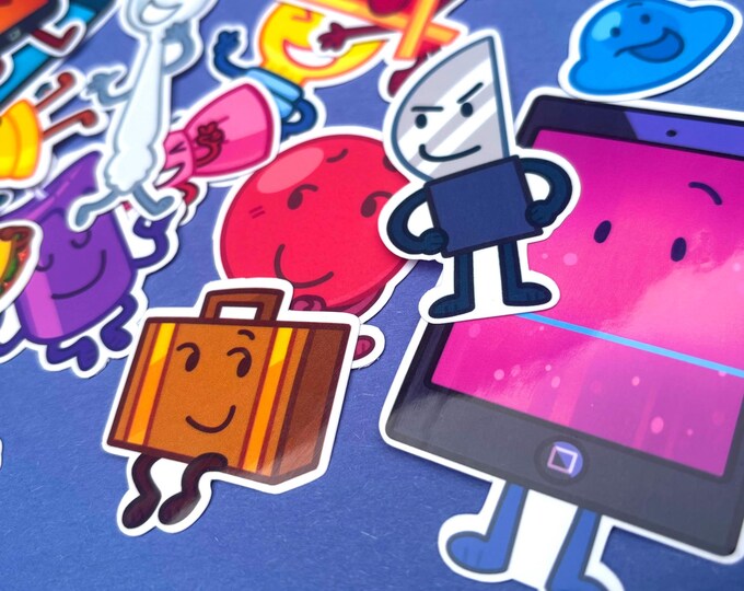 Popcorn Animatic Battle Object Fool Sticker - Etsy