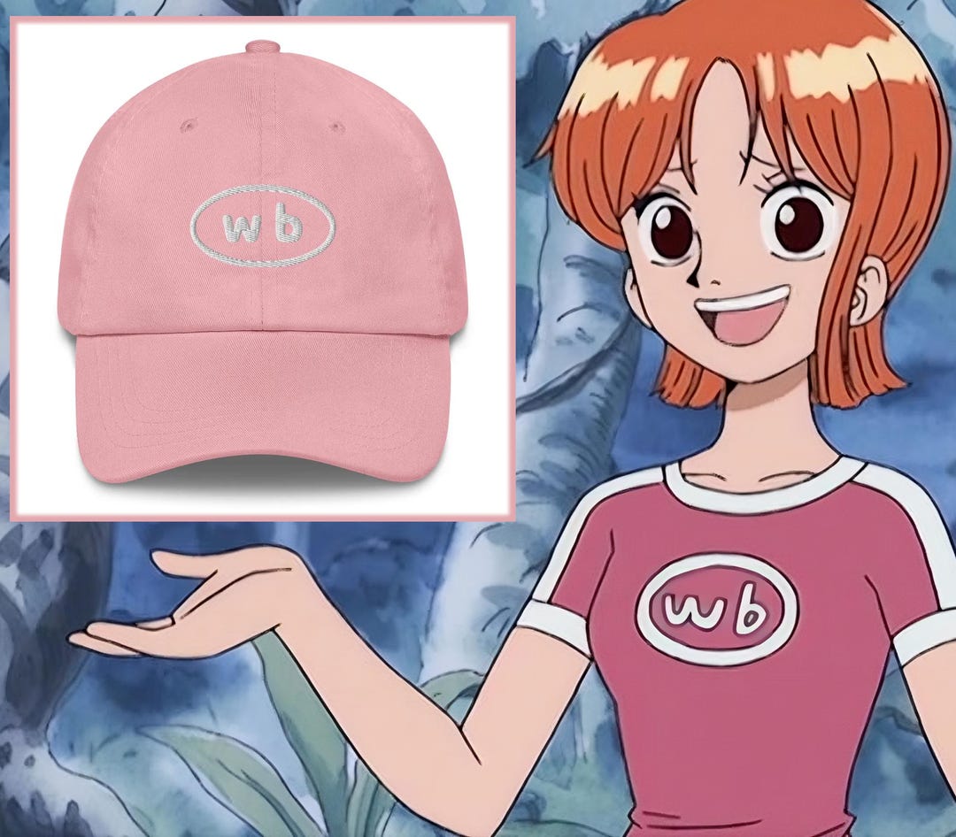 One Piece Nami Logo Hat Nami's East Blue WB Shirt One Piece Merch One ...