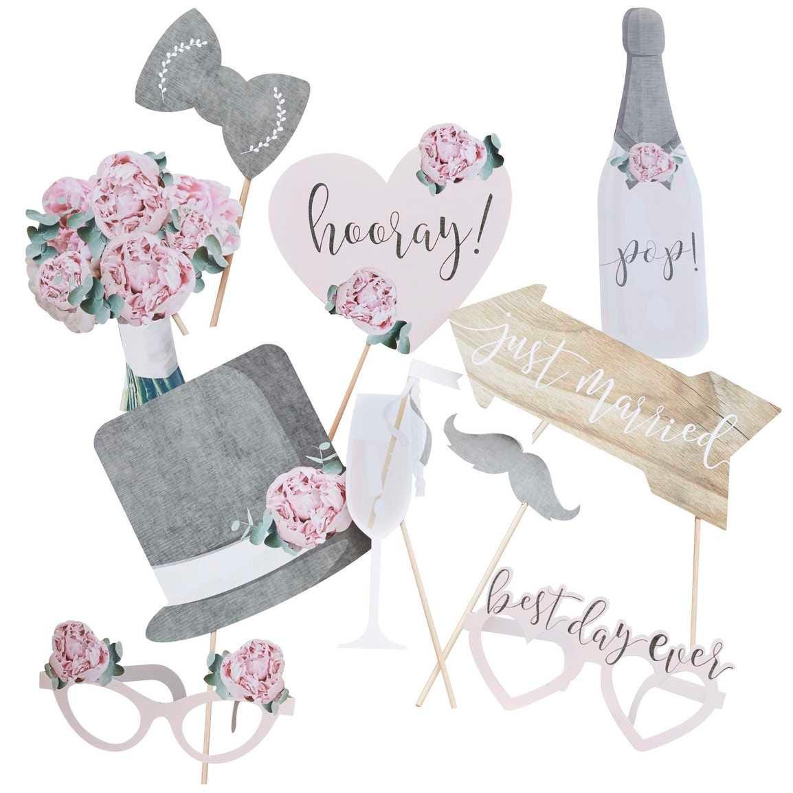 10 Rustic Wedding Photo Props, Table Photo Props, Rustic Photo Props ...