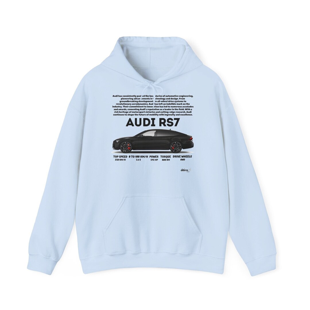 HOODIE AUDI RS7 - Etsy