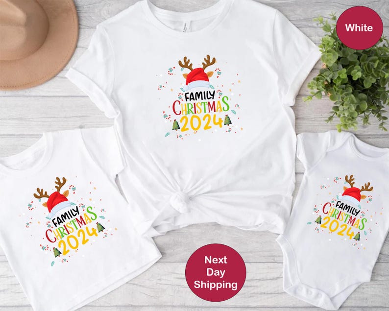 Family Christmas 2024 Shirt, Xmas Family Shirts, Vacation Family Tee ...