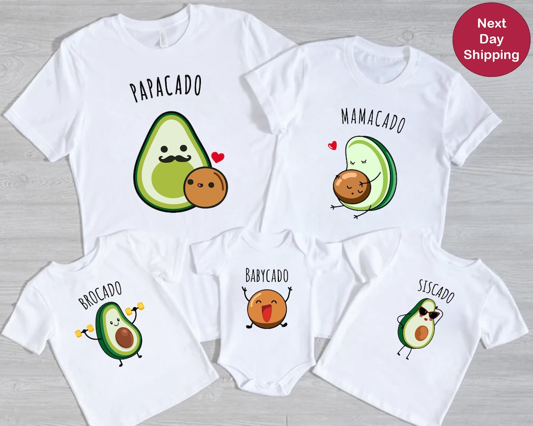 Family Matching Avacado Shirts, Mamacado Shirt, Babycado Onesie ...
