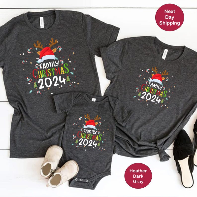 Family Christmas 2024 Shirt, Xmas Family Shirts, Vacation Family Tee ...