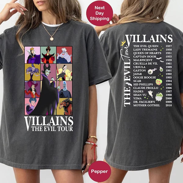 Disneyland Villains Clothing - Etsy