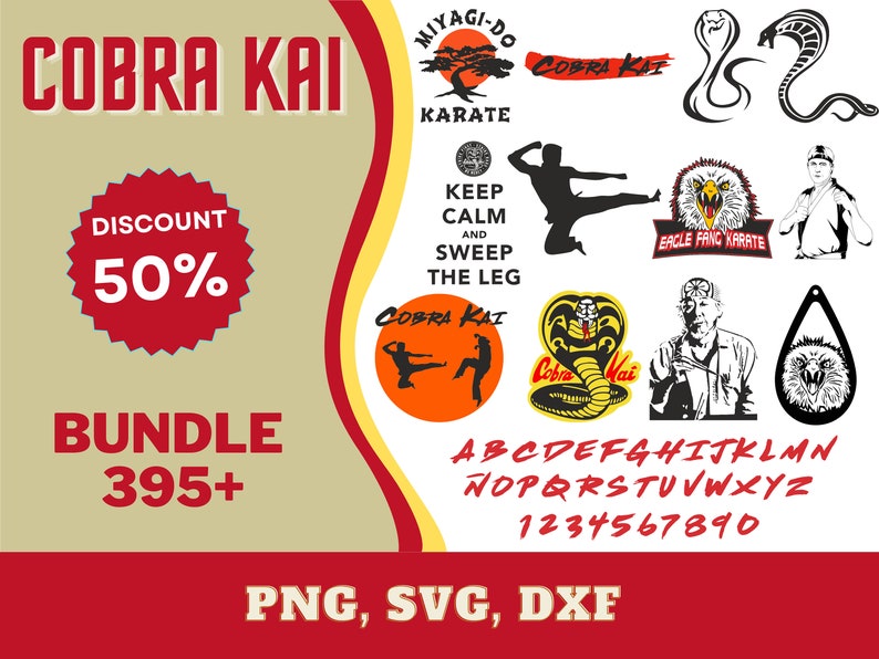 395 Files Cobra Kai Svg, Karate Kid Svg, Cobra Svg, Cobra Kai Png ...