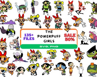 Powerpuff Girls Svg Bundle - Etsy