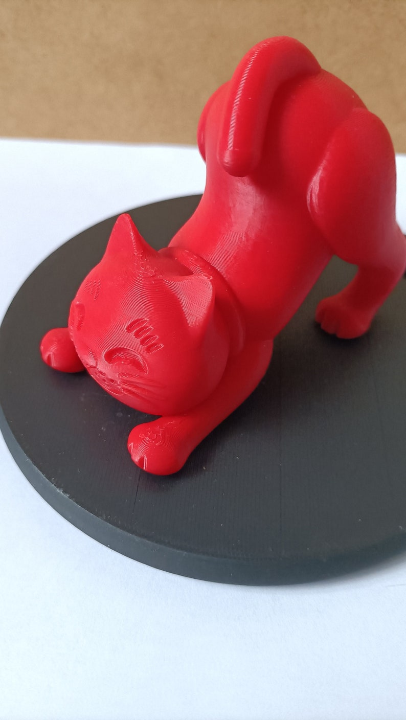 Stretching Cat Phone / Tablet Stand - Etsy UK