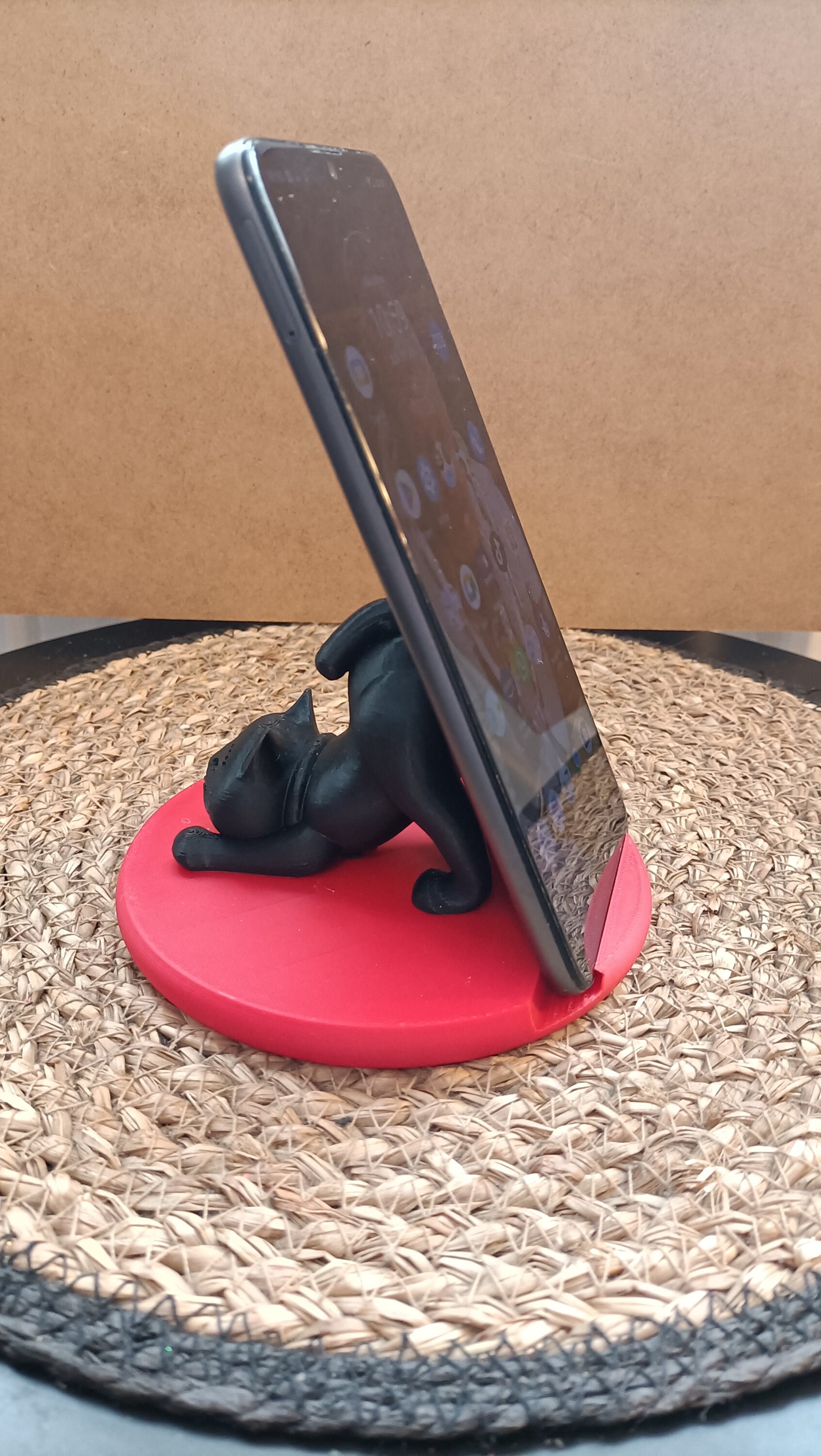Stretching Cat Phone / Tablet Stand - Etsy UK