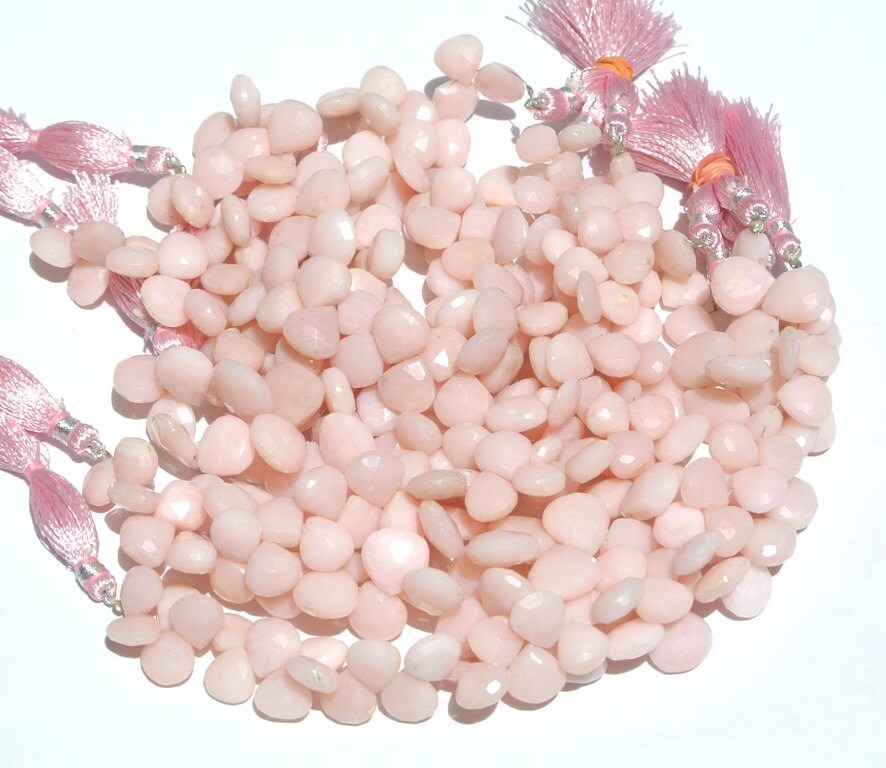Full 8 Inches 40pcs Finest Quality Natural Peruvian Pink - Etsy