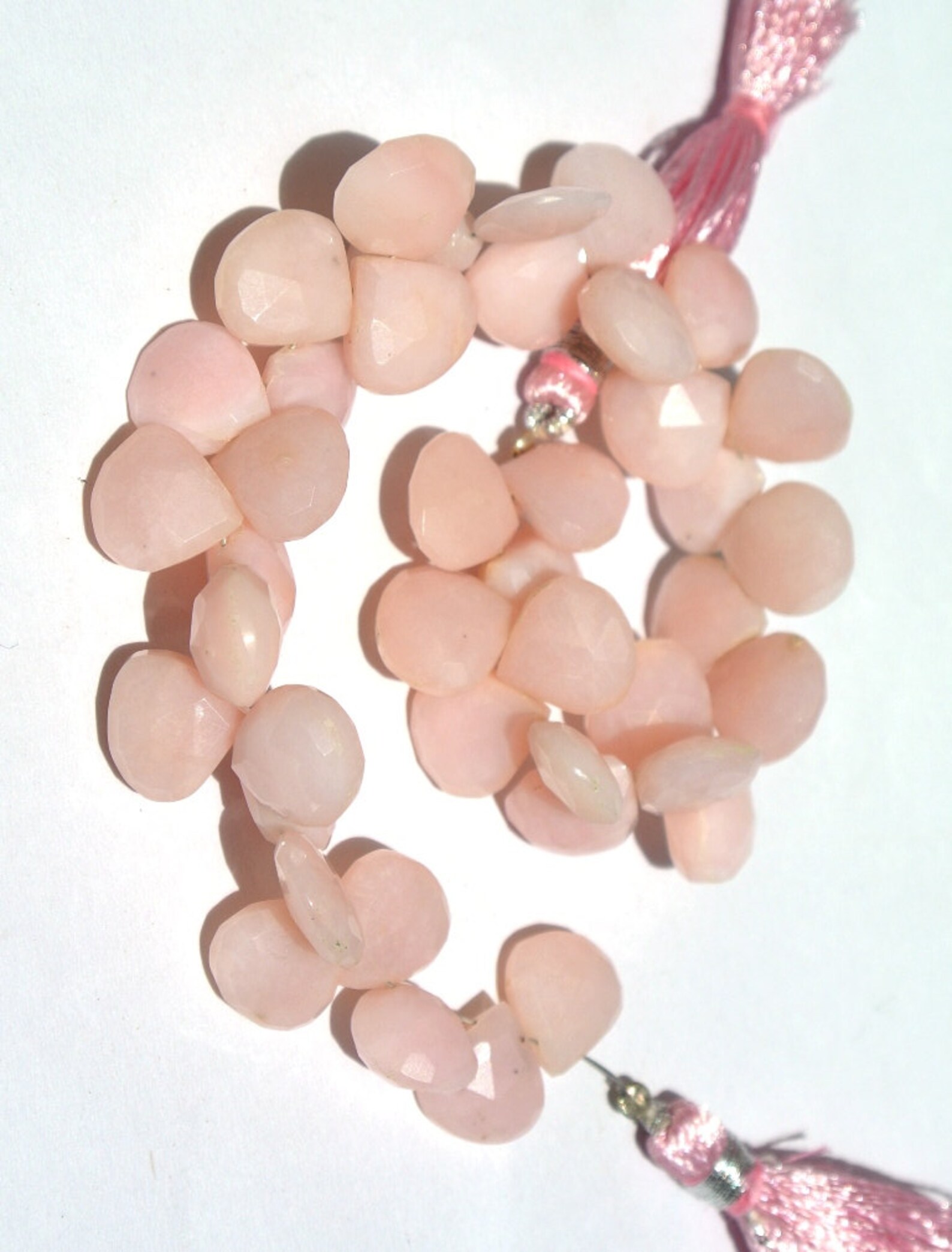 Full 8 Inches 40pcs Finest Quality Natural Peruvian Pink - Etsy