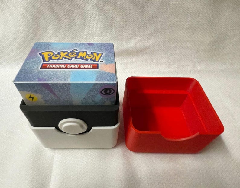 Pokemon Card + DECK Box (toploaders) - Etsy