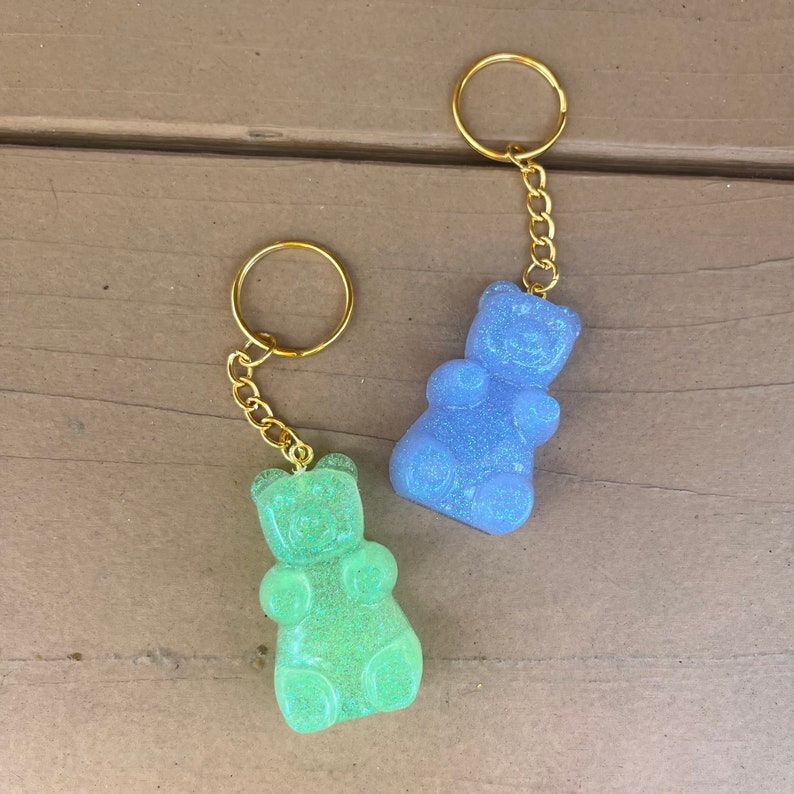 Giant Gummy Bear Keychain - Etsy