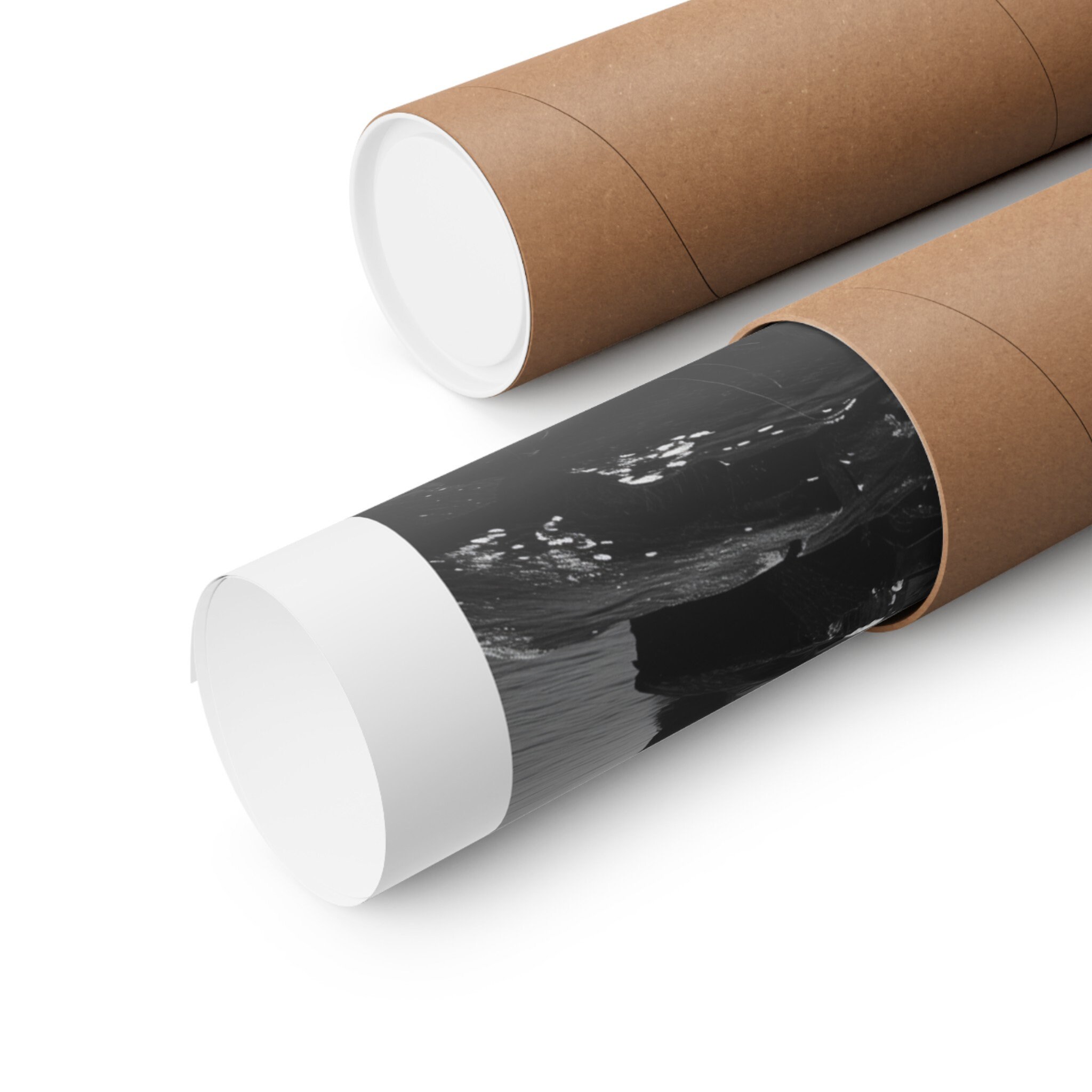 Luminous Lighthouse Poster Minimalist Art Print Matte Poster No Frame ...