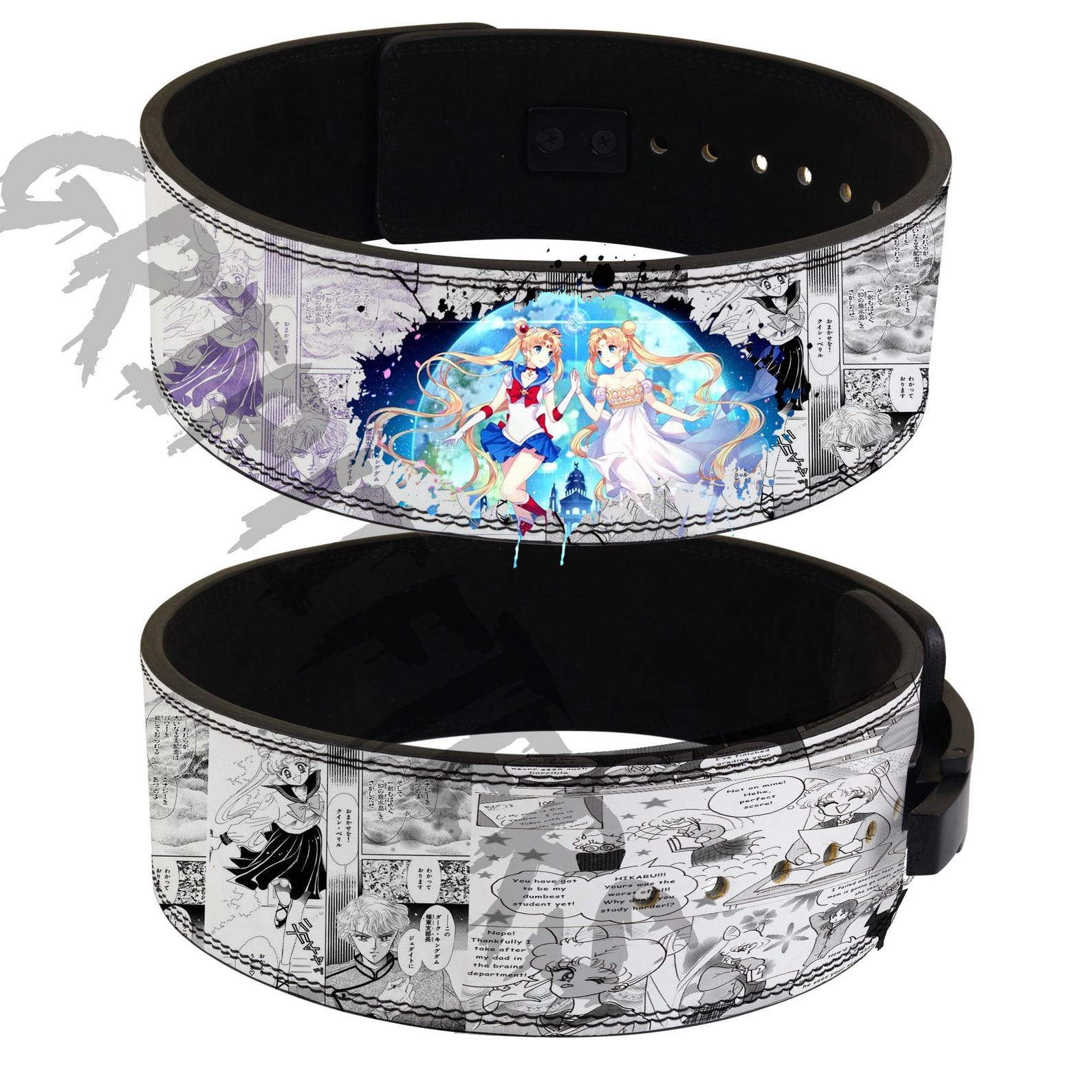 Sailor Moon Anime Lever Belt: Custom Powerlifting Weightlifting Gym ...