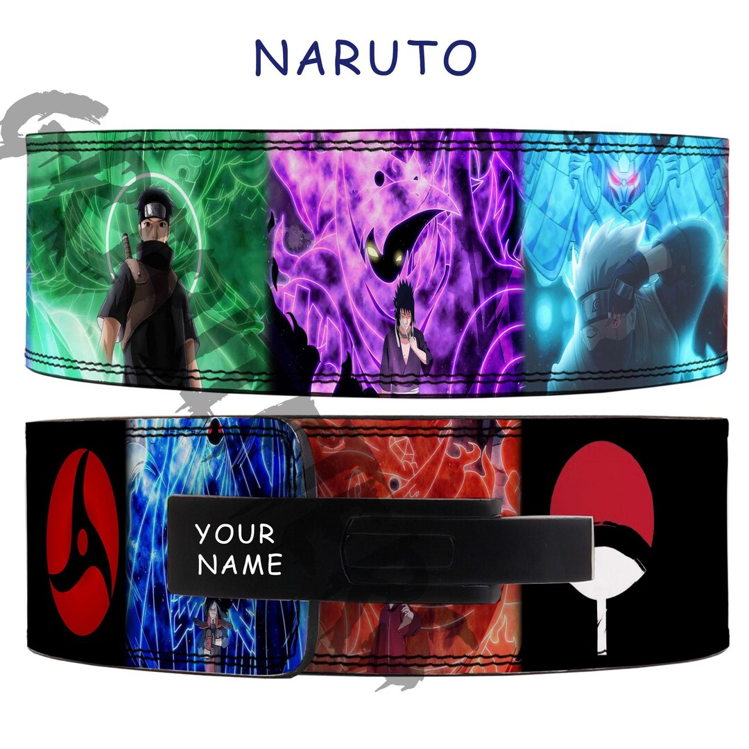 Naruto Anime Lever Lifting Belt Weightlifting Anime Belt, Powerlifting ...
