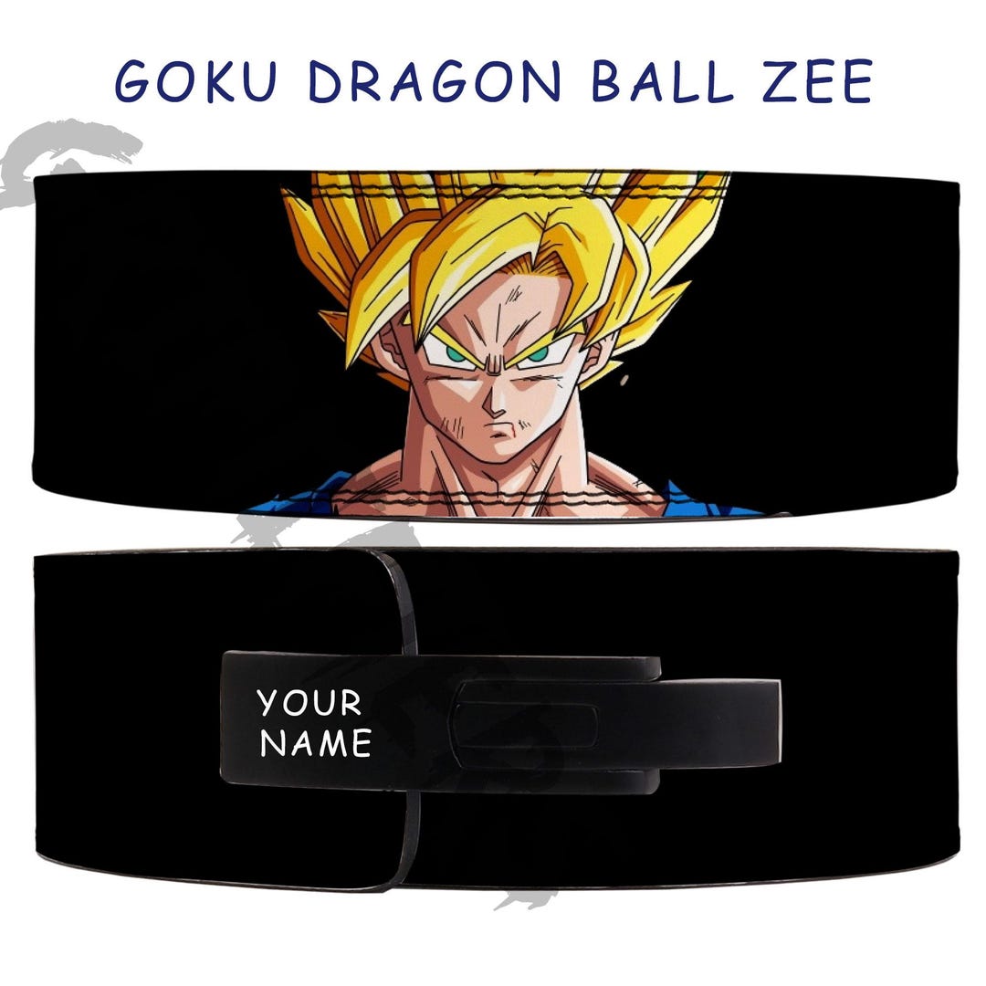 Dragon Ball Z Anime Lever Belt Powerlifting Belt DBZ Lever Lifting Belt ...