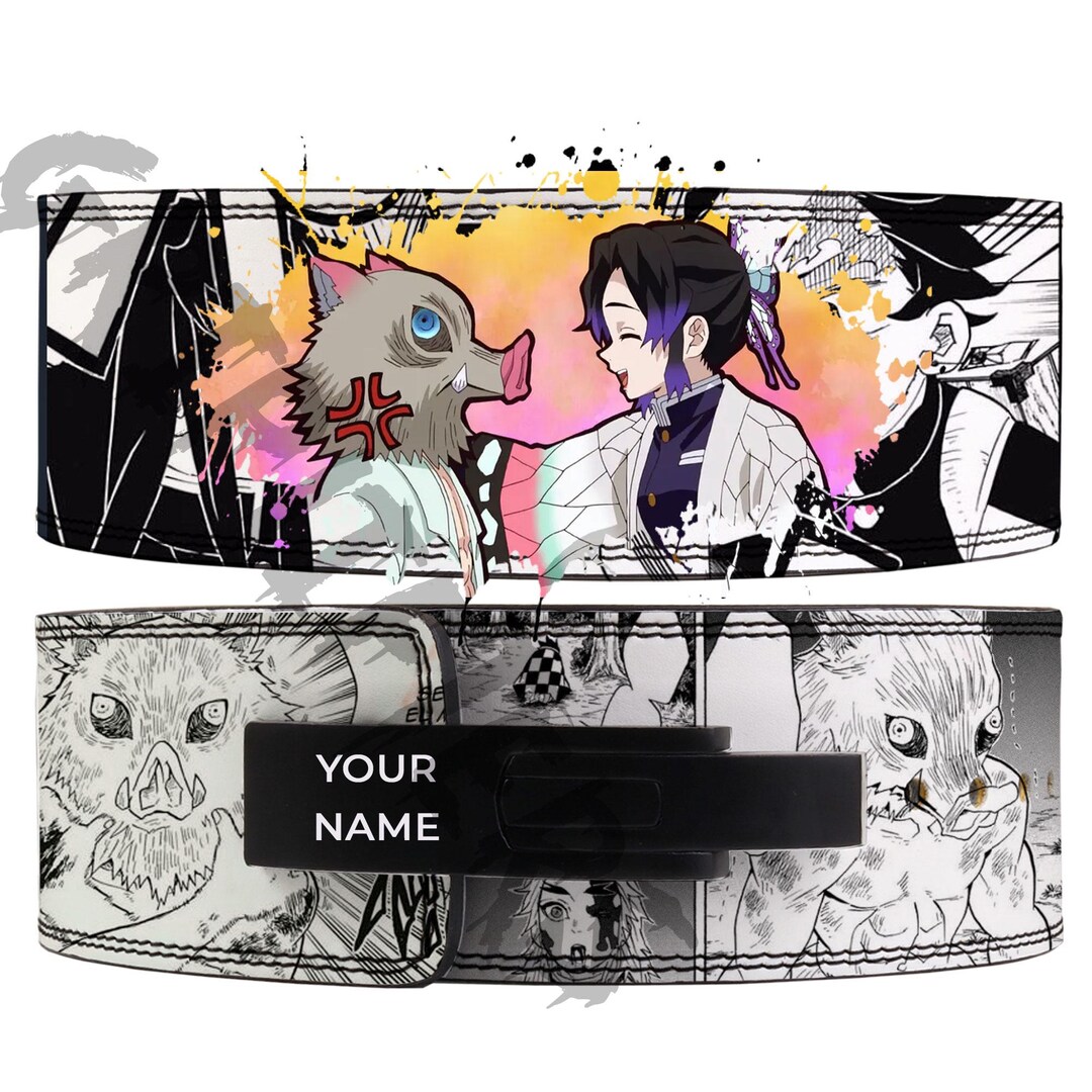 Demon Slayer Lever Lifting Anime Belt Demon Slayer Belt, Inosuke Anime ...