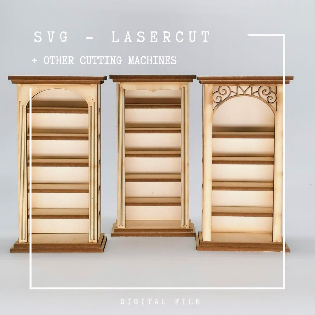 SVG File of Shelves at a Scale of 1:12 - Etsy
