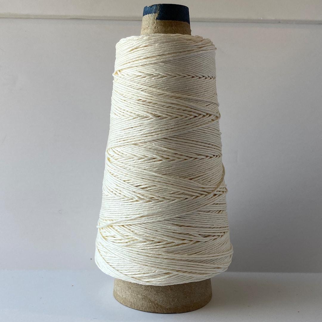 Unwaxed LINEN RUG LACING Thread 6-ply Braiding Weaving Warp Twine Cord ...