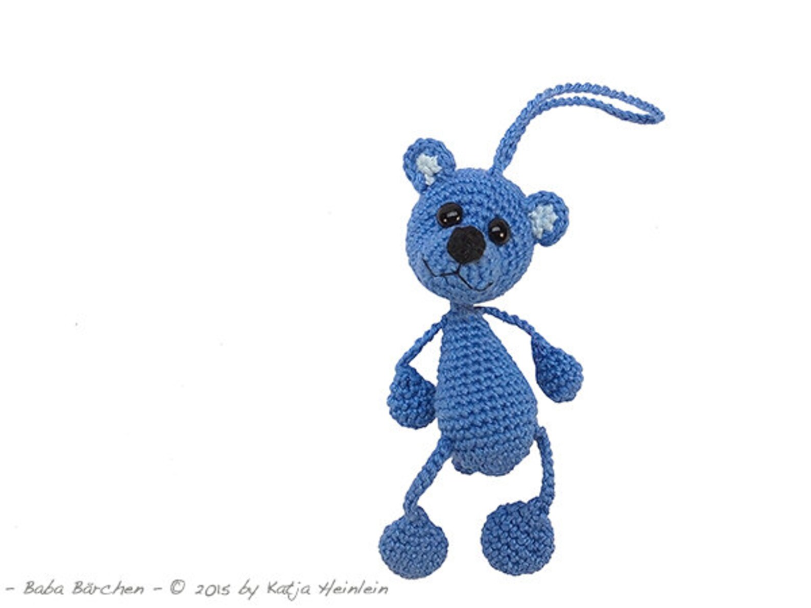 Bag Pendant Bear, PDF Crochet Pattern Amigurumi Tutorial by Katja ...