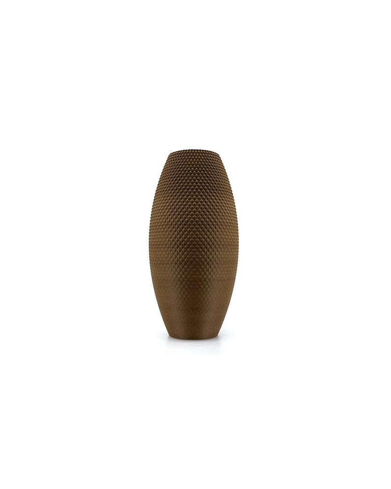 Eco Chic Vase: Terra Coconut 3D Printed Decor - Etsy