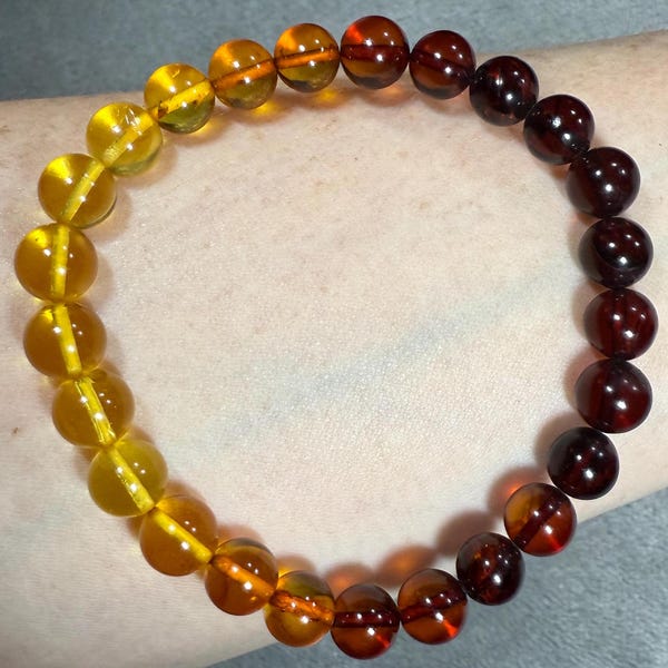 Honey Amber Pendant - Etsy