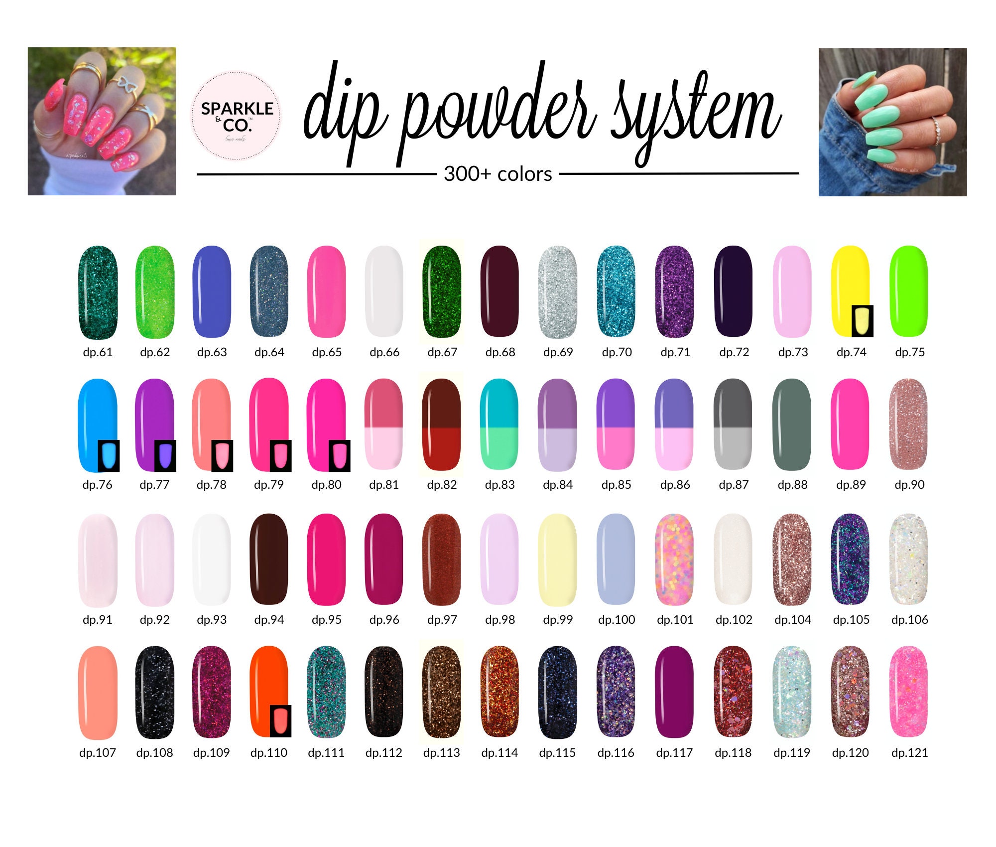 Choose Your Dip Powder, View Our Catalog, 1 Ounce, 1oz, Handmade Dip ...