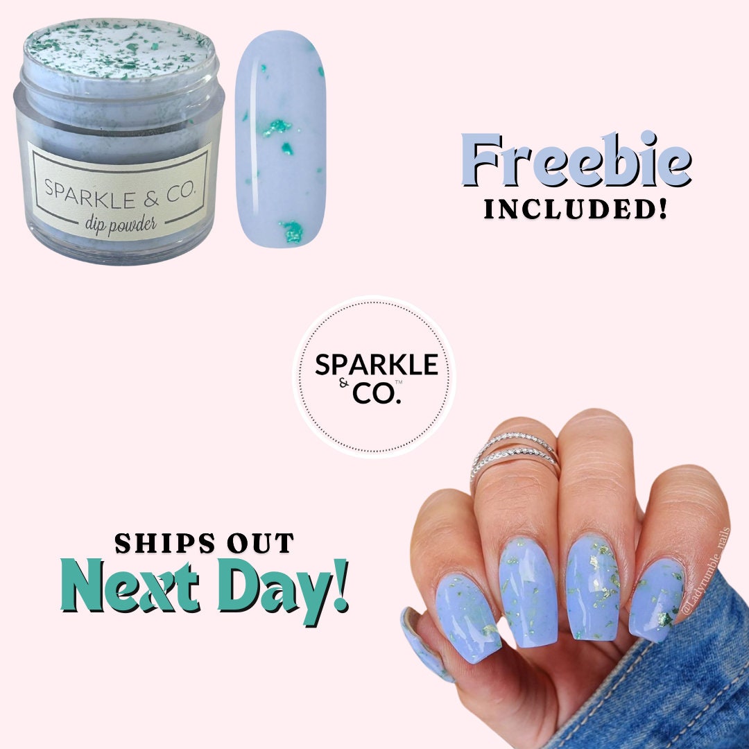 Dp.291 Blue Debut | Dip Powder | No Lamp Needed | DIY Manicure | Girly ...