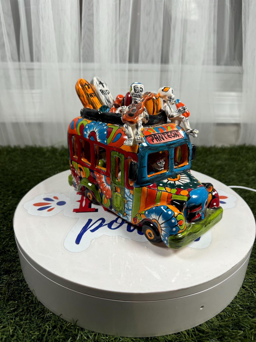 DOD Bus Mexican Talavera Home Decor - Etsy