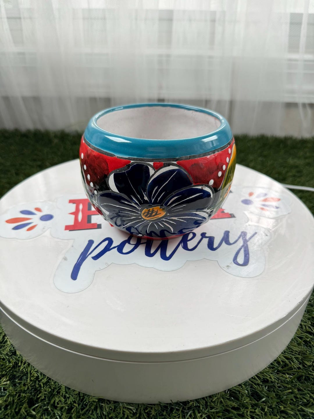 Flower Bullet Pot Small Home and Garden Decor - Etsy