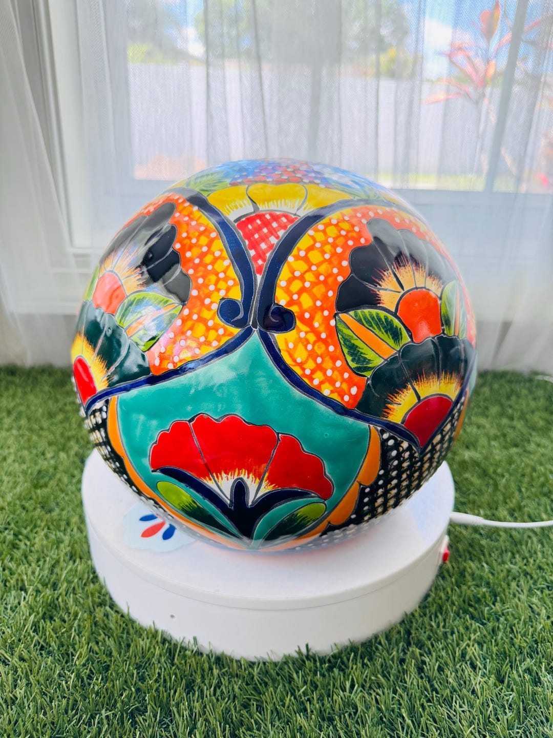 Talavera Garden Spheres – Handmade Colorful Mexican Pottery - Etsy
